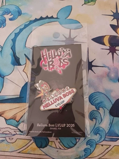 HELLUVA BOSS LVL UP EXPO 2026 Exclusive Pin £45.34 - PicClick UK