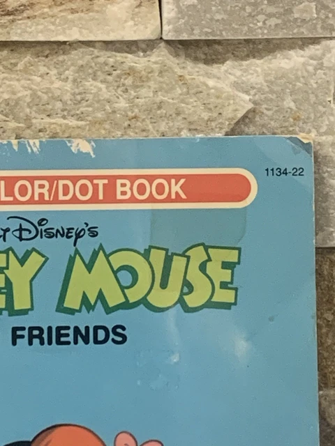 MICKEY MOUSE COLORING Activity book 1991 £7.38 - PicClick UK