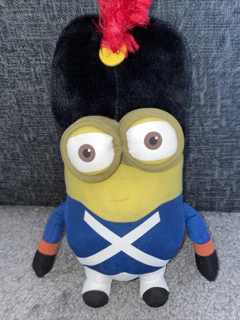 MINIONS DESPICABLE ME 13 Inch Soft Plush Toy Scottish Guard Outfit ...