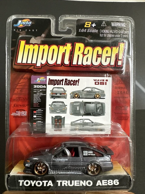 JADA TOYS IMPORT Racer TOYOTA AE86 TRUENO 1:64 Scale 2004 Die Cast ...