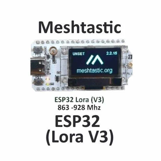 UK HELTEC ESP32 LoRa (V3) MESHTASTIC with SX1262 and ESP32-S3FN8 Chip ...