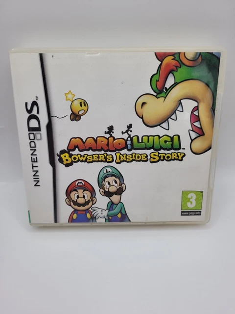 MARIO & LUIGI - Bowser's Inside Story (Nintendo DS 2009) NO Manual £12.99 - PicClick UK