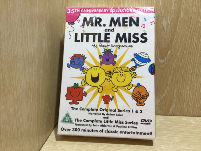 MR MEN AND Little Miss The Complete Original Series 35th DVD Boxset New ...