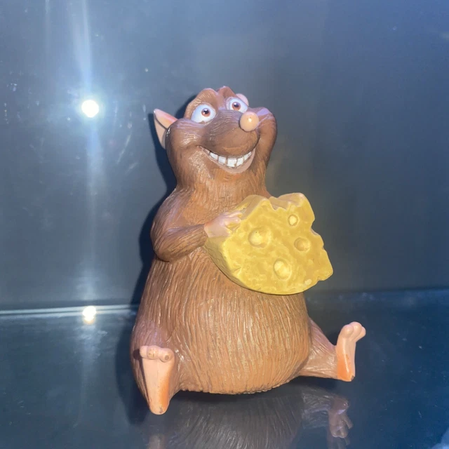 DISNEY PIXAR RATATOUILLE Emile Holding Cheese Mini Vinyl figure 3 Inch ...