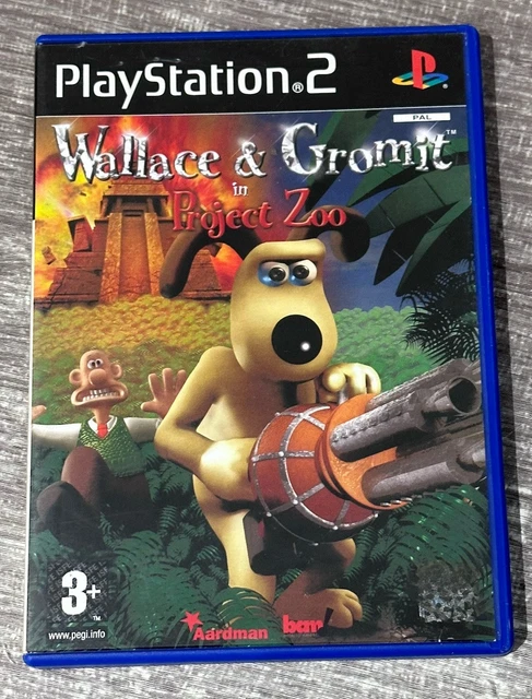 WALLACE & GROMIT In Project Zoo - PS2 Game - PAL UK - Complete with ...
