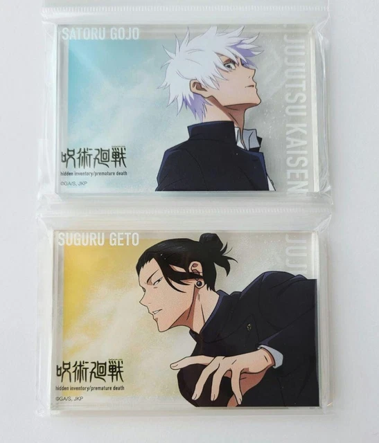 JUJUTSU KAISEN ACRYLIC Block Satoru Gojo Suguru Geto Kaigyoku ...