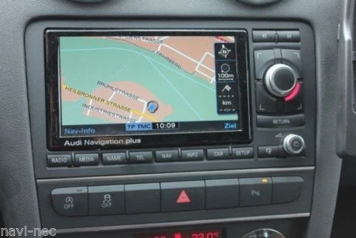 AUDI NAVIGATION PLUS RNS-E Radio A3 DVD GPS 8P0 035 193 GPS MP3 MMI ...