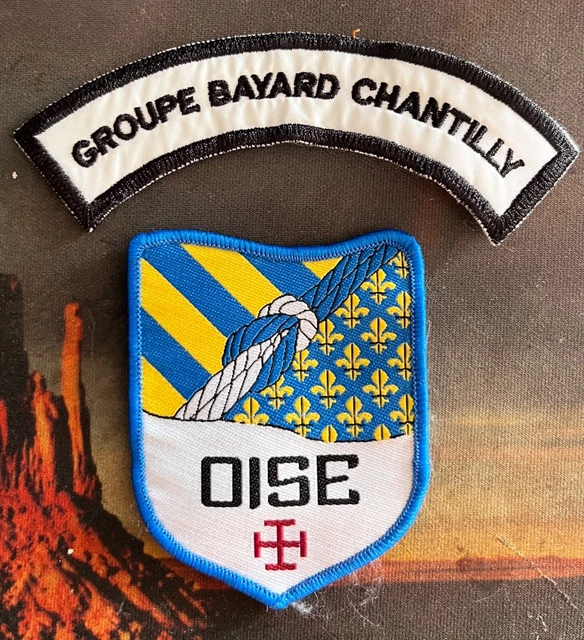 ECUSSONS SCOUTS DE L'oise Groupe Bayard Chantilly EUR 10,00 - PicClick FR