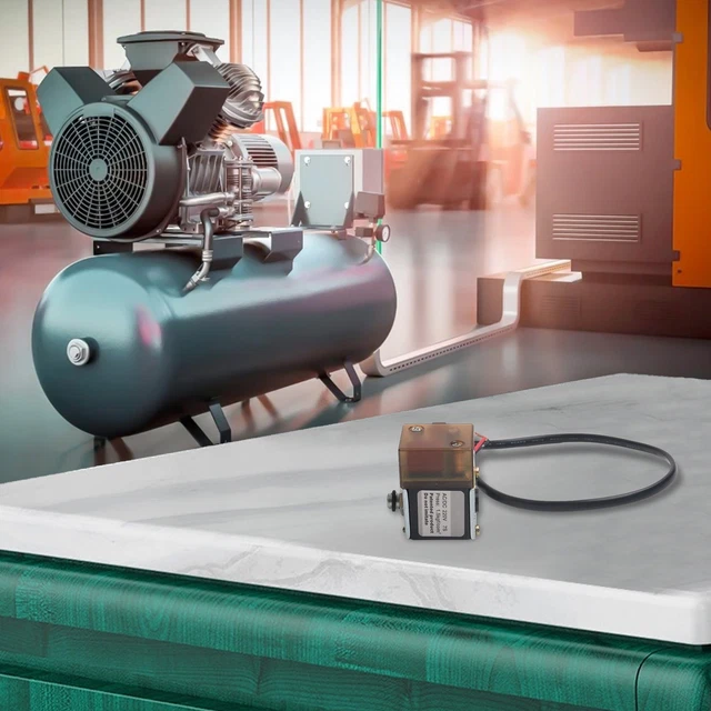 AIR PUMP COMPRESSOR Solenoid Valve with Silent Operation for Workspaces ...