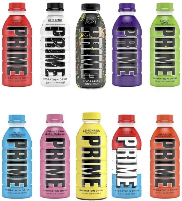 PRIME HYDRATION DRINK by Logan Paul & KSI ALL FLAVOURS FAST & FREE ...