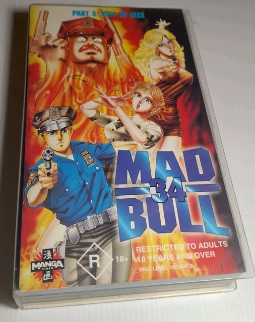 MAD BULL 34 City Of Vice VHS $32.74 - PicClick AU