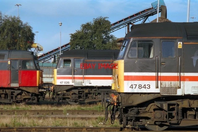 PHOTO CLASS 47 Diesel 47773 Reservist 47826 47843 At Saltley On 22/08 ...