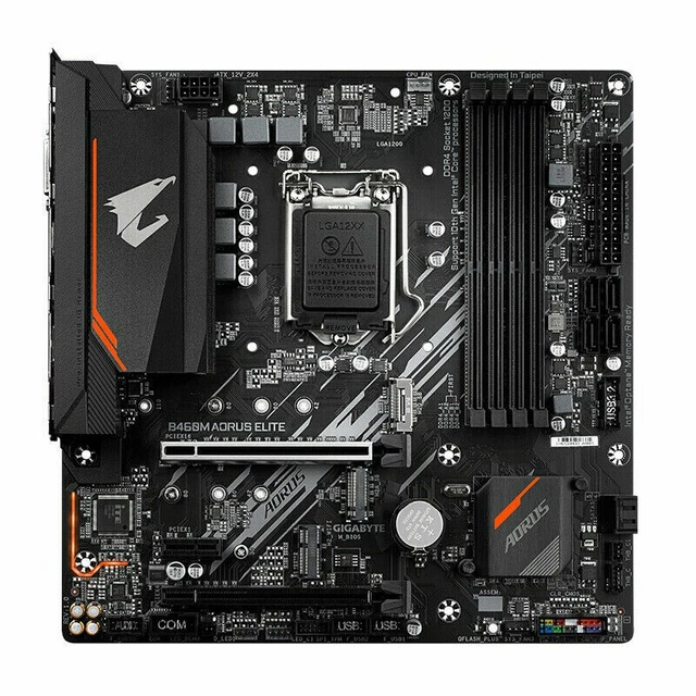 GIGABYTE B460M AORUS ELITE Motherboard Intel B460 LGA1200 4*DDR4 Micro ATX 2×M.2 EUR 86,87 ...