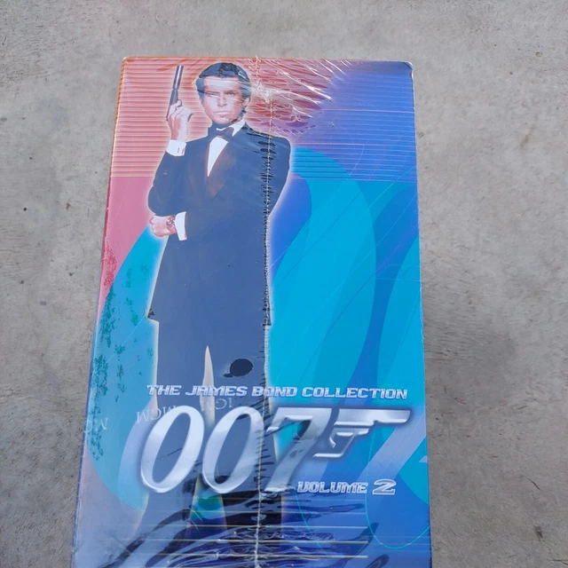 JAMES BOND 007 Collection Vol 2 Box VHS Tape Set - Dr. No, Moonraker, Goldengun £20.80 - PicClick UK