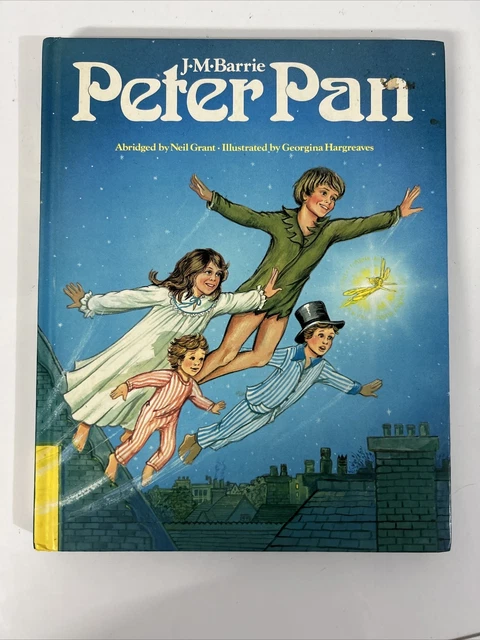 PETER PAN - By J. M Barrie - illustrated by Georgina Hargreaves ...
