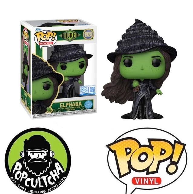 WICKED: FOR GOOD (2025) - Elphaba Diamond Glitter Pop! Vinyl Figure ...
