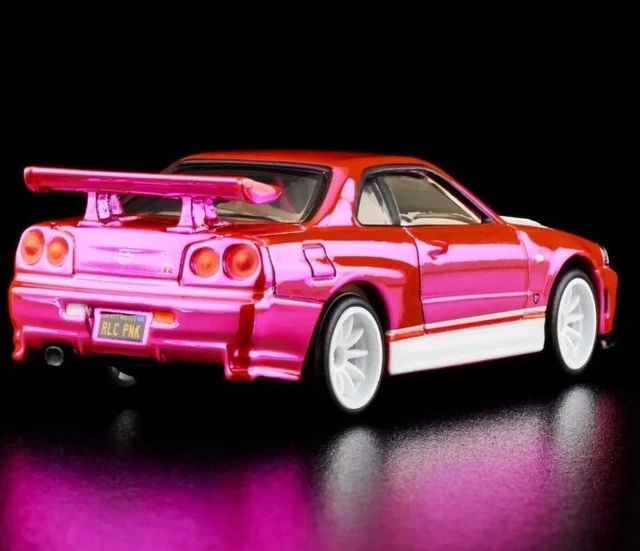 HOTWHEELS NISSAN SKYLINE GT-R Pink RLC Exclusive Red Line VHTF EUR 160 ...