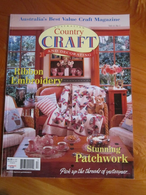 MAGAZINE AUSTRALIAN COUNTRY Craft & Decorating Vol. 11 No. 1 Great ...