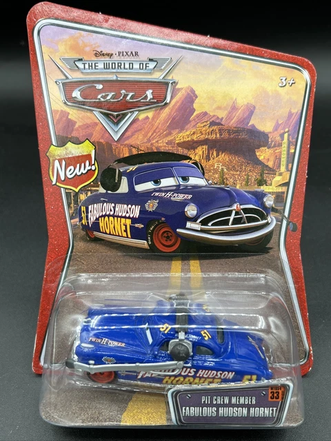 MATTEL DISNEY PIXAR World Of Cars PIT CREW MEMBRE FABLUOUS HUDSON ... MATTEL DISNEY PIXAR World Of Cars PIT CREW MEMBRE FABLUOUS HUDSON ...