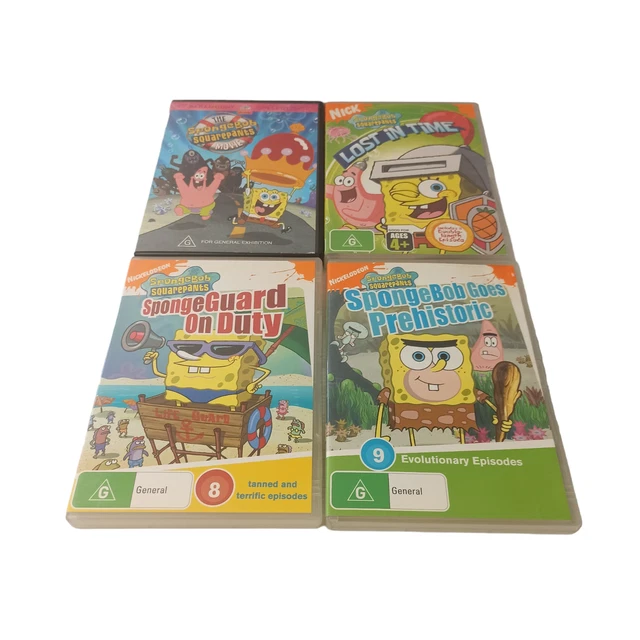SPONGEBOB SQUAREPANTS DVD Children Kids Family Animation Ocean Fish ...