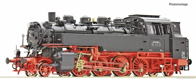 ROCO 70021, HO Scale, DR Steam locomotive BR 86 1435-6, £289.00 ...