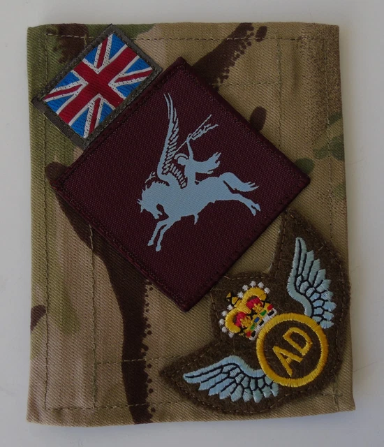 BRITISH ARMY 16 Air Assault Brigade MTP/Blanking Panel & Air Despatcher ...