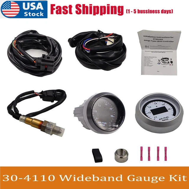FOR 30-4110 AIR/FUEL Ratio Gauge AFR 52mm with 4.9 LSU Sensor WideBand ...