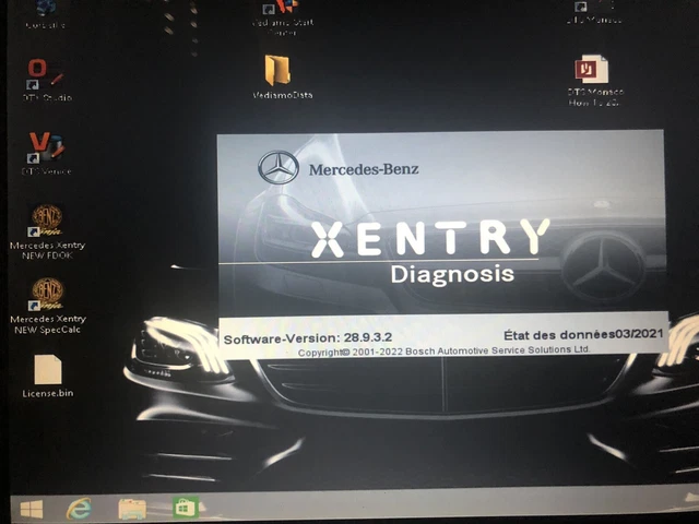 PC MERCEDES BENZ Xentry DAS 2021 diagnostic And others Software EUR 249 ...