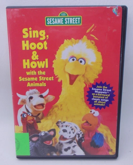 SESAME STREET SING, Hoot & Howl with the Animals Family DVD ex bibliothèque EUR 3,32 - PicClick FR