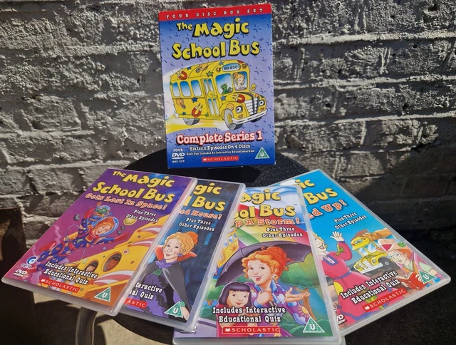 THE MAGIC SCHOOL Bus: Complete Series 1 [DVD] Scholastic 4 discs PAL R2 ...