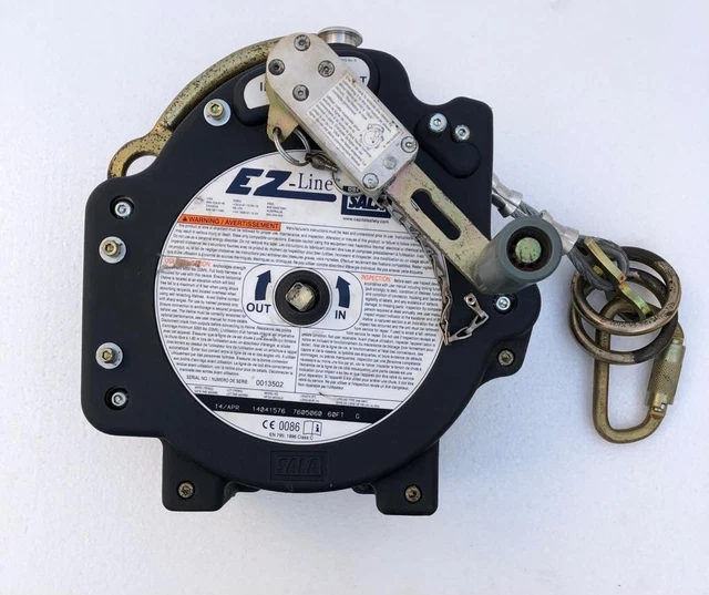 DBI SALA 7605060 Ez-Line Retractable Horizontal Lifeline System 60 Ft ...
