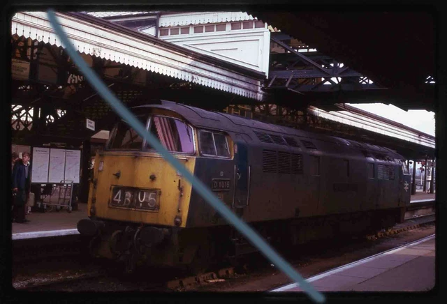 35MM SLIDE BR British Rail Diesel Loco Class 52 D1015 exeter 3 1975 ...