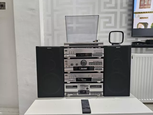 SONY LBT-D507 STEREO Stack System With Speakers & Remote Hifi Separates ...