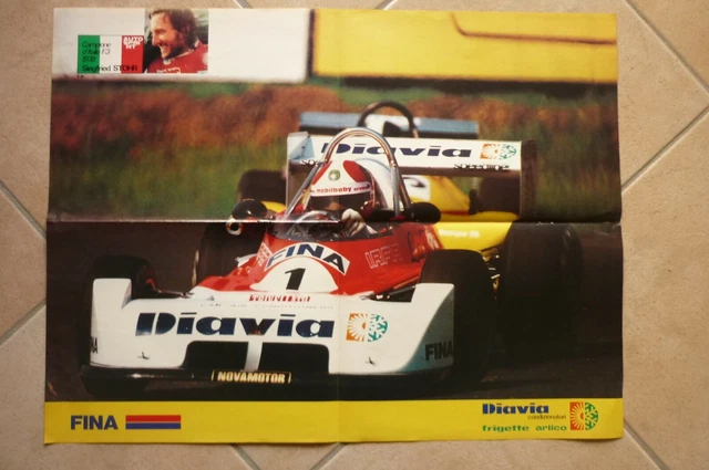 POSTER AUTOSPRINT SIEGFRIED STOHR Campione italiano F.3 1978 FINA ...