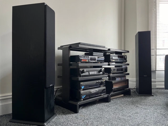 MONITOR AUDIO BRONZE 6 Floor Standing Speakers. C-Cam Drivers. Gold ...