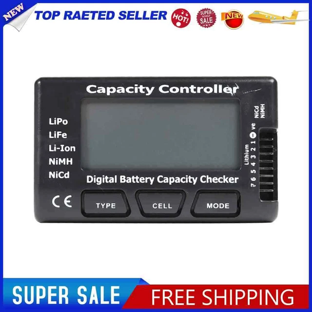 CELLMETER-7 DIGITAL DISPLAY Battery Capacity Checker Controller for ...