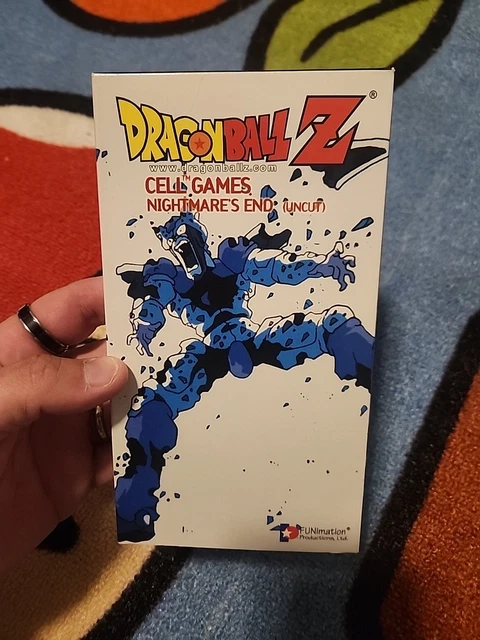 DRAGONBALL Z CELL Games Nightmare's End UNCUT (VHS, 2003) Works Rare ...