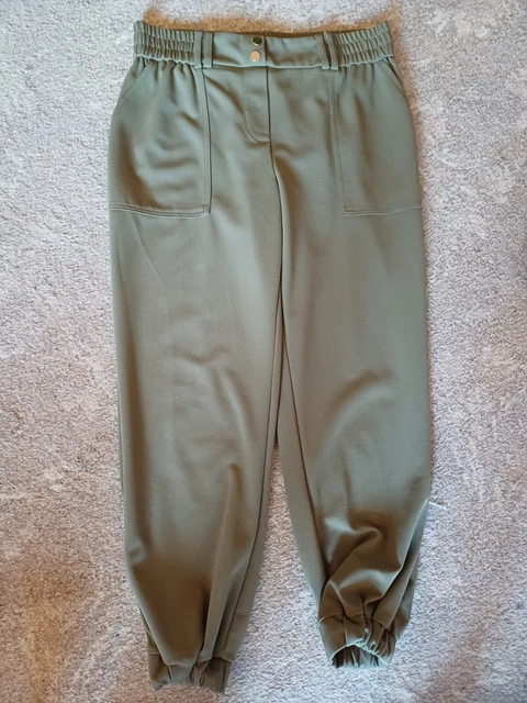 WOMENS SAINSBURYS TU Khaki Green Harem Reg Length Pants Size 14 New Never Worn £1.04 - PicClick UK