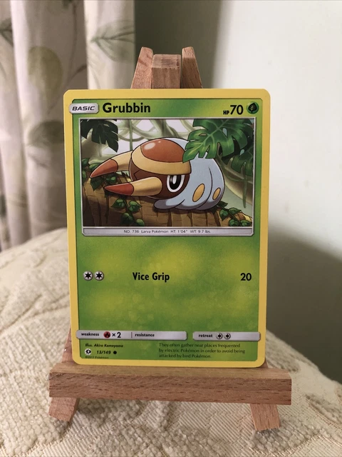 POKÉMON TRADING CARD Game Grubbin Sun And Moon Base Set #13/149 EUR 1 ...