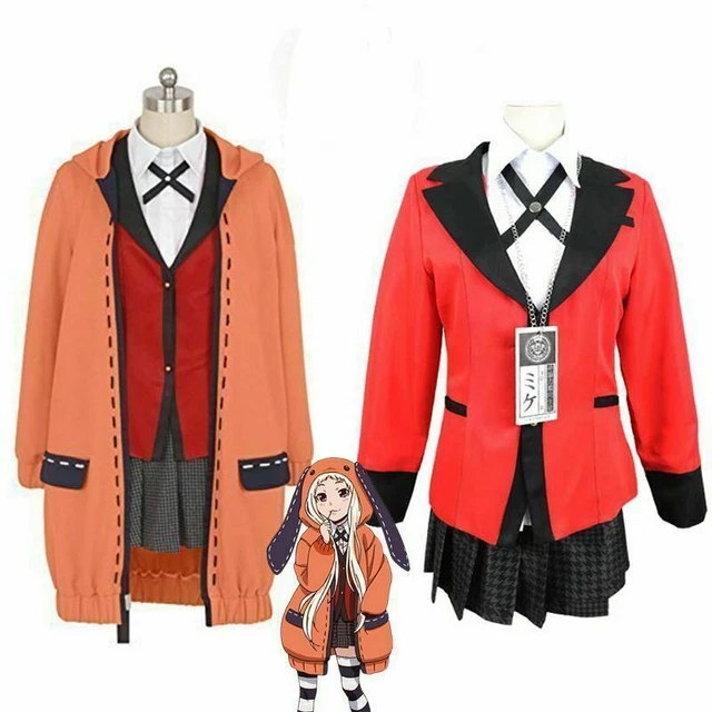 KAKEGURUI COMPULSIVE GAMBLER Runa Yomozuki Jabami Cosplay Costumes ...