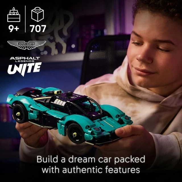 LEGO TECHNIC ASTON Martin Valkyrie Buildable Car Model Kit, Vehicle (US ...
