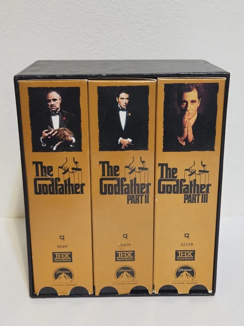 THE GODFATHER COLLECTION Vhs Box Set 6 Tape The Godfather 1997 Vhs ...