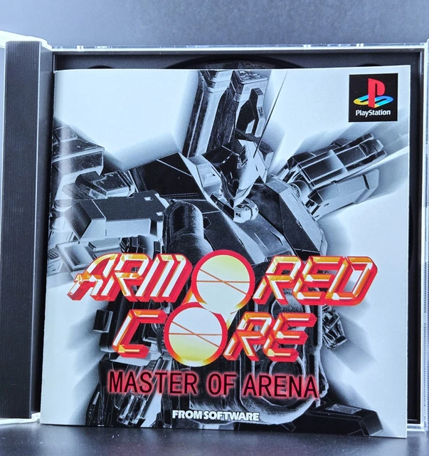 ARMORED CORE MASTER of Arena + Project Phantasma Set PS1 Playstation 1 ...