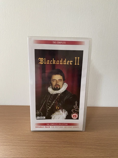 BLACKADDER COMPLETE HISTORIC Second Series Rowan Atkinson PAL VHS Video ...