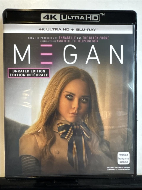 M3GAN 4K UHD Blu-ray Rare Horror OOP Blumhouse $19.99 - PicClick CA