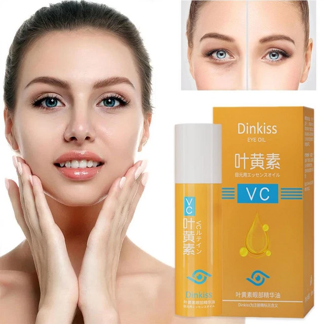 NEW VC LUTEIN Eye Essence Oil Relieves Eye Fatigue DinKiss Eye Essence ...