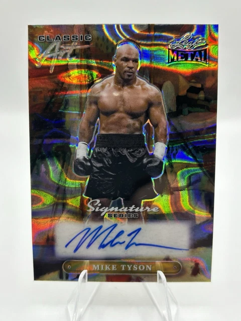 HOLOGRAMME SIGNATURE MIKE Tyson 1/1 EUR 56,36 - PicClick FR