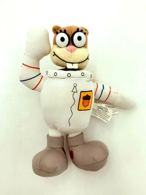 SANDY CHEEKS SPONGEBOB SquarePants Plush Nanco 2003 Nickelodeon 9 ...