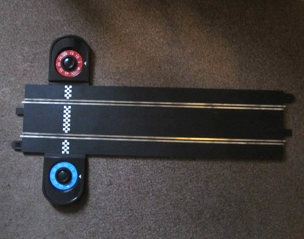 JOB LOT. 3 X Scalextric Tracks. Inc Long Straight Lap Counter Track ...