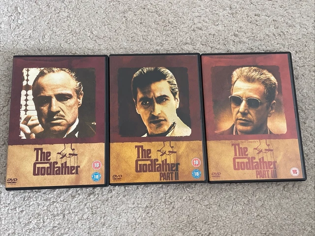 THE GODFATHER DVD Collection Complete Trilogy 4-Disc Box Set £4.83 ...